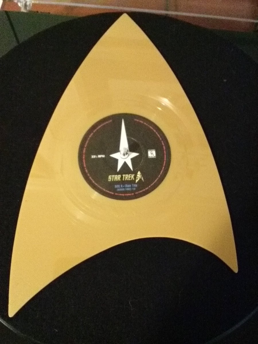 The Trek Collective: New Star Trek shaped vinyl single