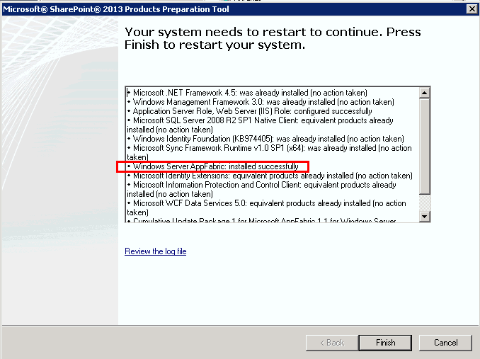 Eric Fang's SharePoint Boat: How to repair "Distributed Cache" service in SharePoint 2013