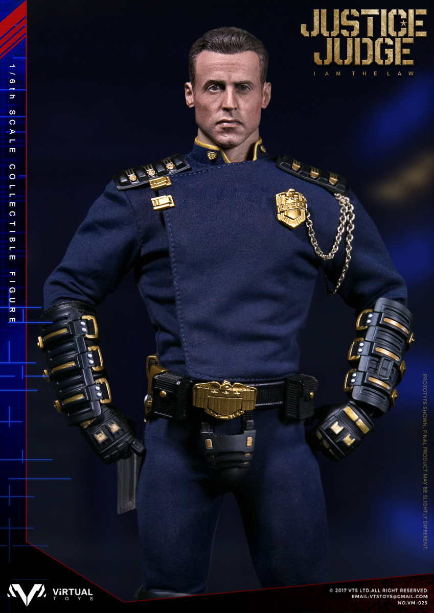 toyhaven: VTS Toys 1/6th scale Justice Judge 12-inch Figure aka 1995 ...