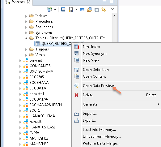 SAP TECH: Implementing Query Transform Using Filters