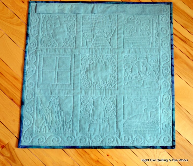 Night Owl Quilting & Dye Works: Crayon Quilt & Magic Binding