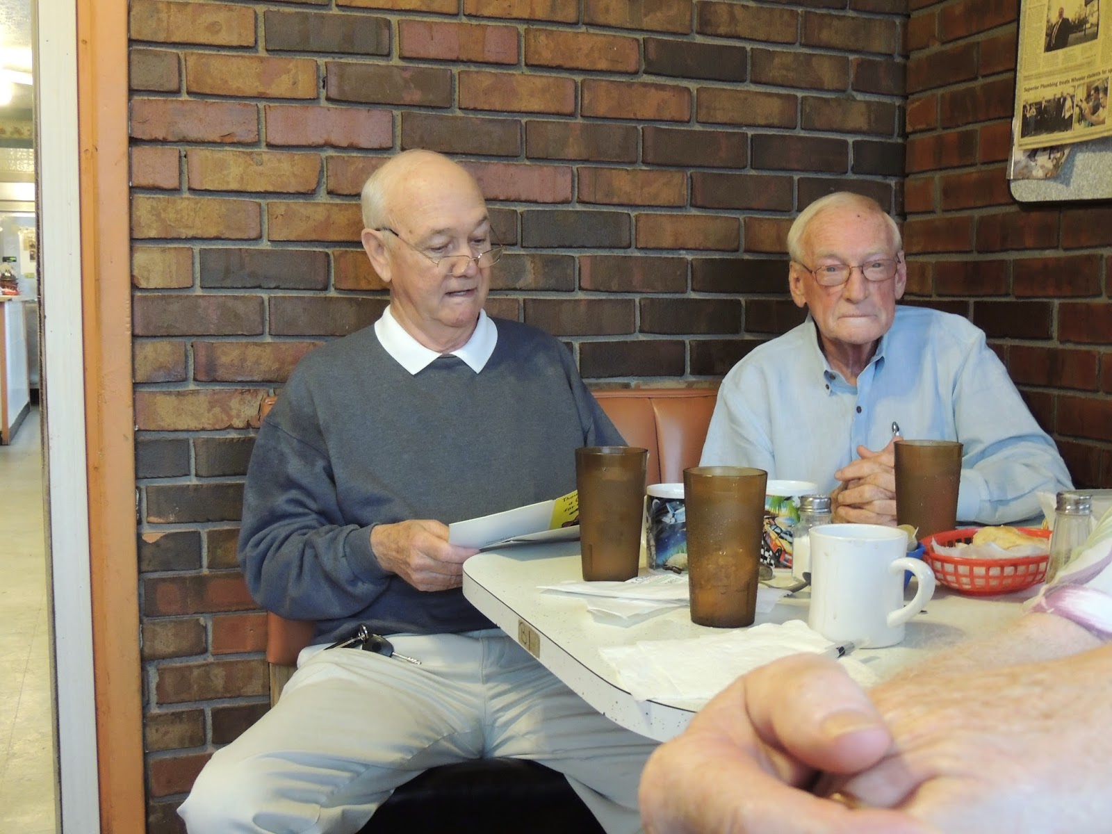 Chicken Fat: Jackie Gaskin's Birthday Breakfast at Carol's