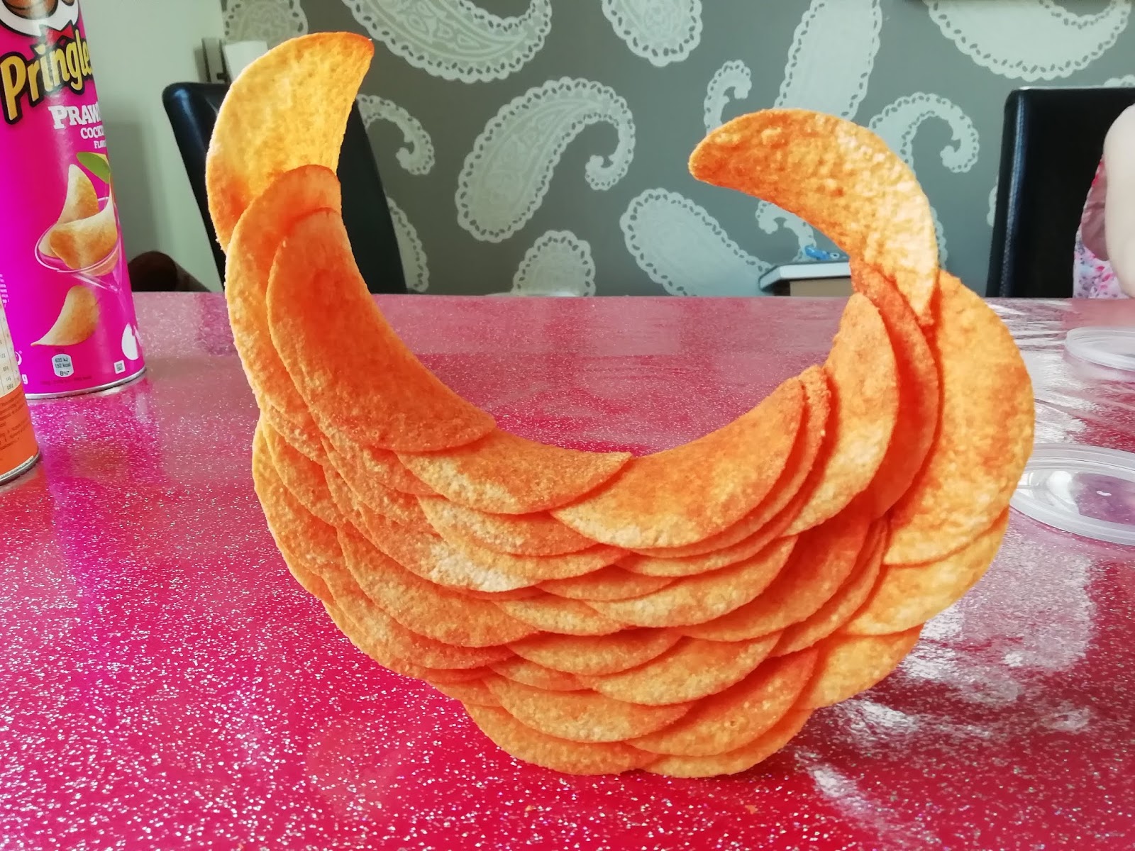 Musings of a Middle-aged Mum: Pringles Ring Engineering Challenge