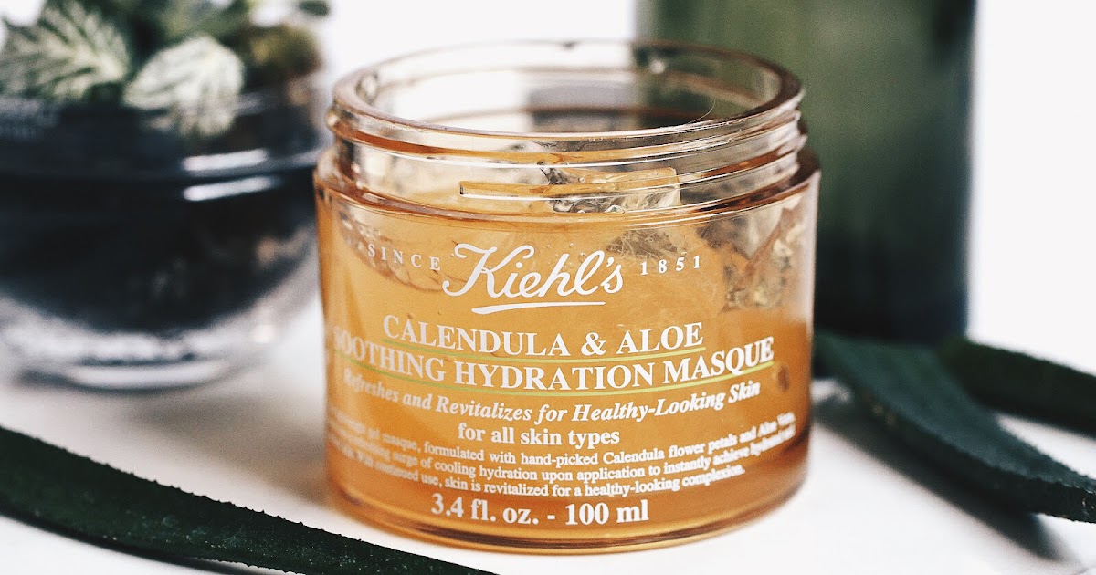 Kiehl's Masque Hydratant Aloé & Calendula : Mention Très Bien ! | kleo ...