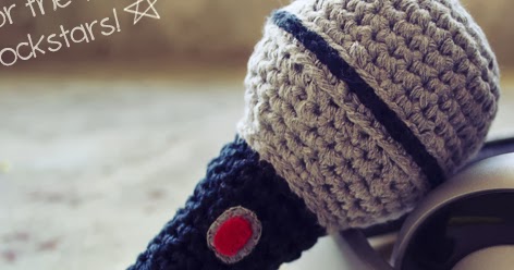 PATRON GRATIS MICROFONO AMIGURUMI 5002
