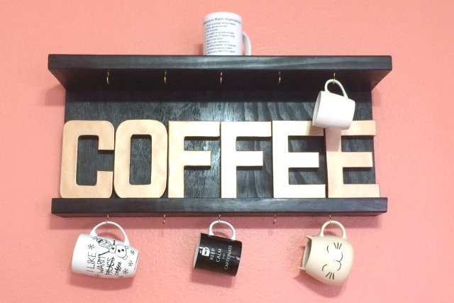All Paths Lead to Wonderland: DIY Double-Tiered Hanging Word Shelf