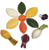 Sous Vide cooking @ home: Turned vegetables