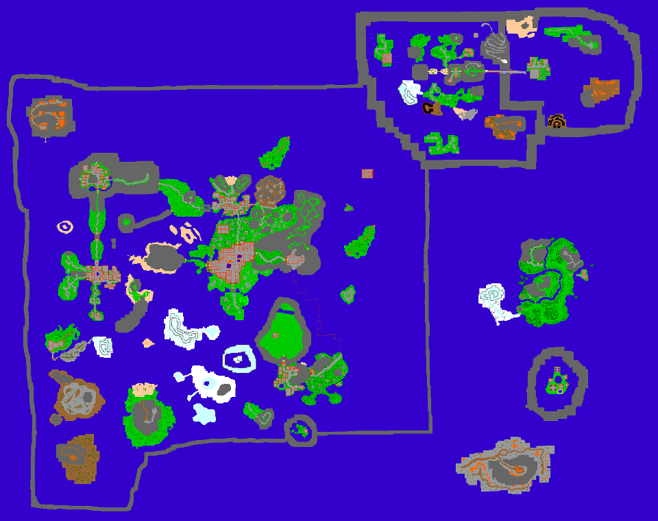 Mapa do New pokemon | PokeTibias - Servidores de PokeTibia e Tutoriais