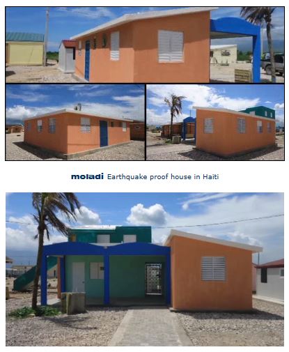 Poorly built homes and structures Haiti earthquake