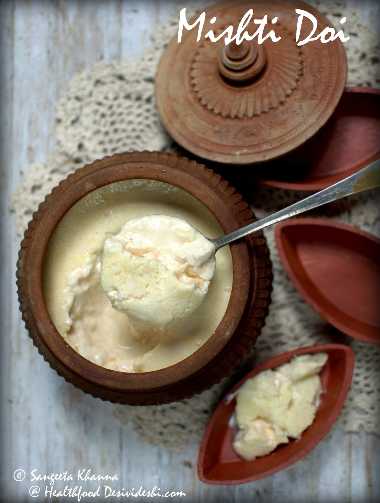 Mishti Doi recipe from scratch | a sweetened yogurt with caramelised ...