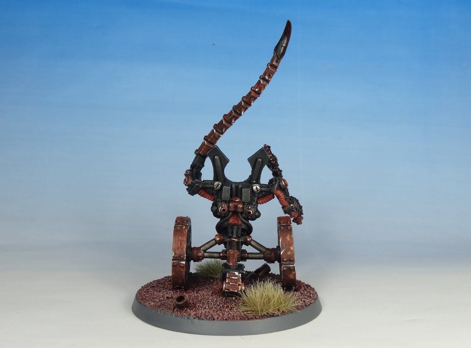LEADPLAGUE: Khorne Blood Slaughterer and a little rust tutorial