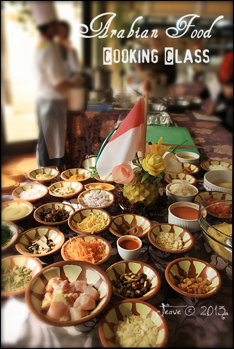 Welcome to Teawe's blog: Arabian Food Cooking Class (part 1)