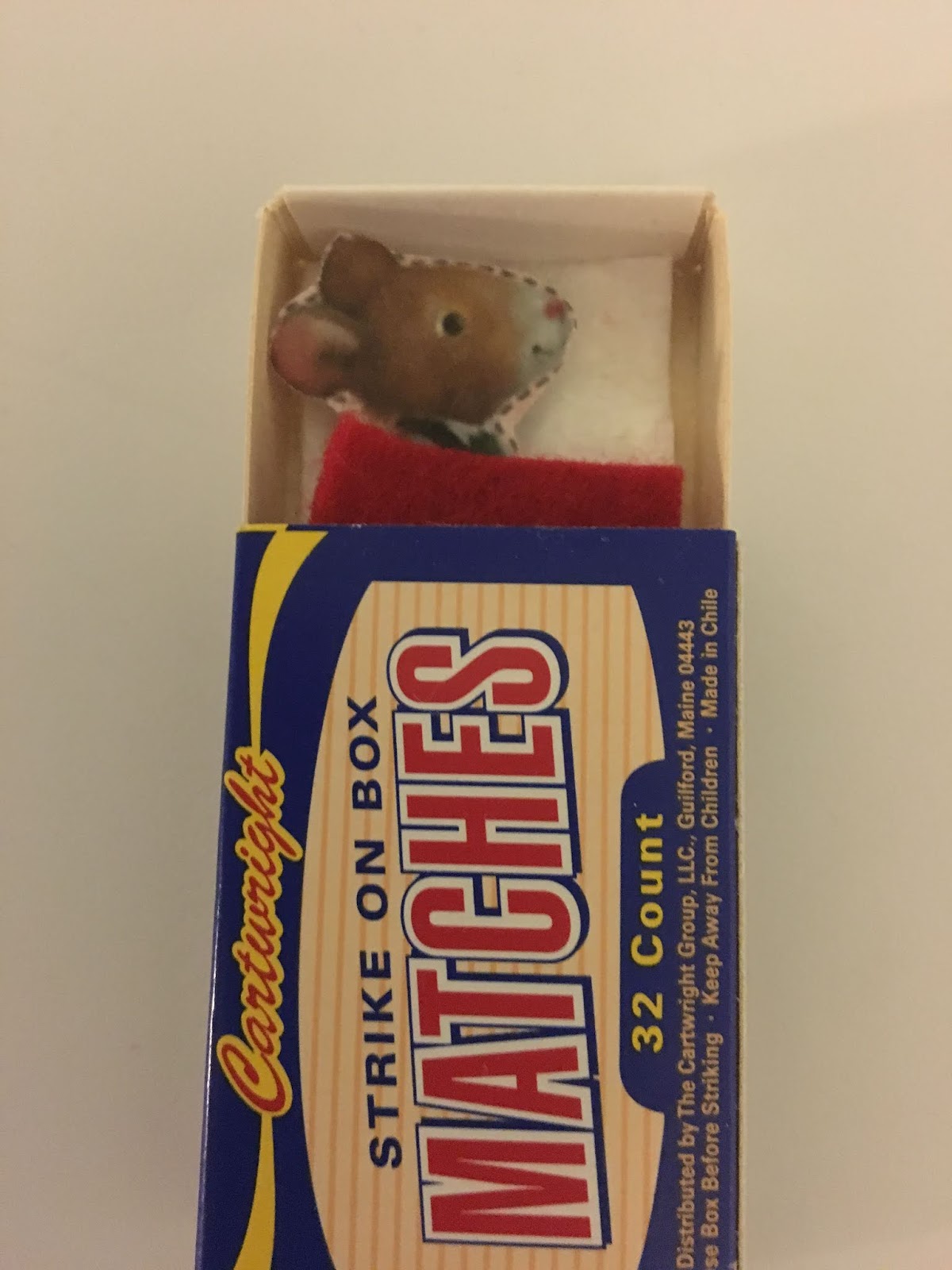 Mindy Baker Books: Mouse in a Matchbox - Craft Idea for Kids