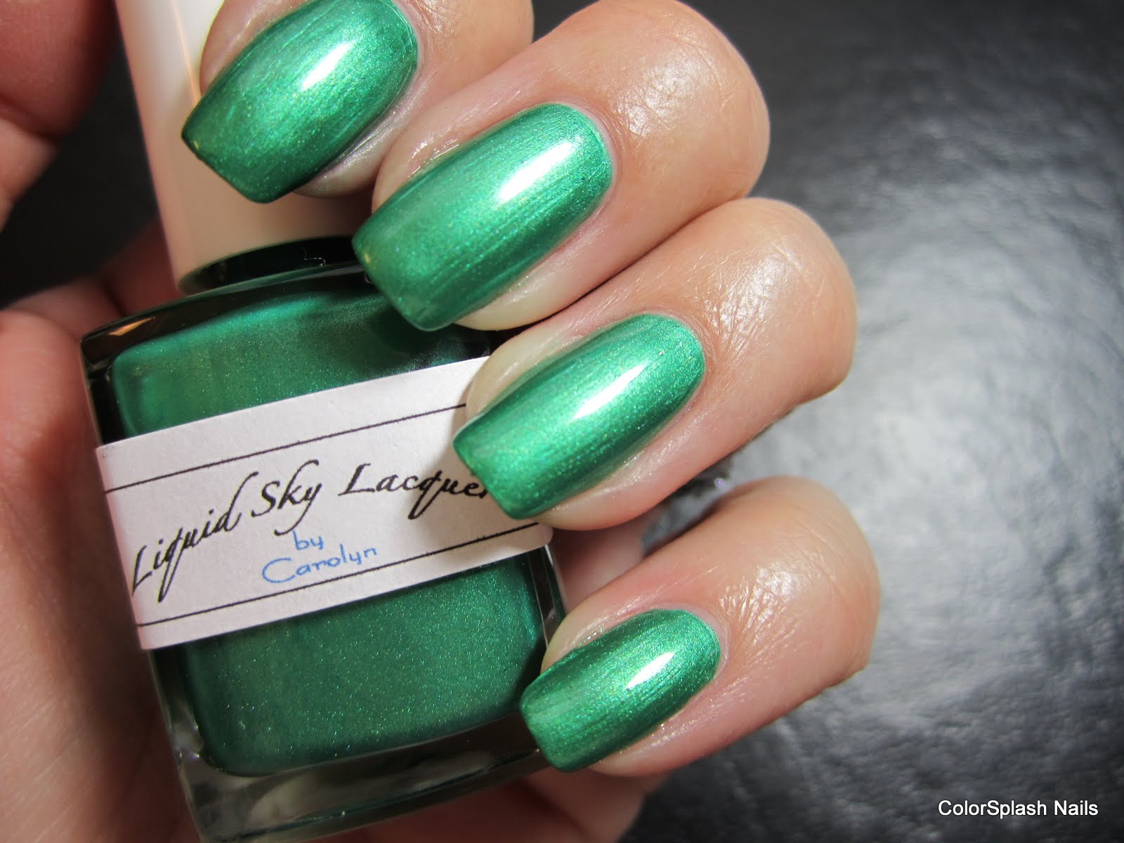 Colorsplash Nails: Liquid Sky Lacquer St. Patrick's Day Polishes