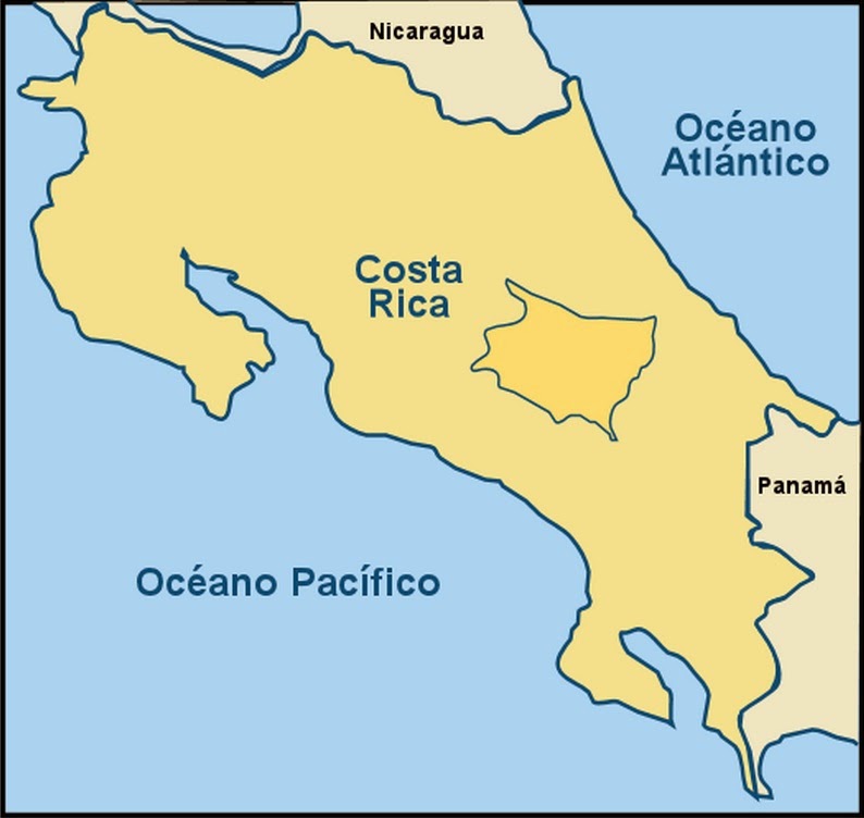 MAPAS DE: Cartago. Provincia N° 3 de Costa Rica