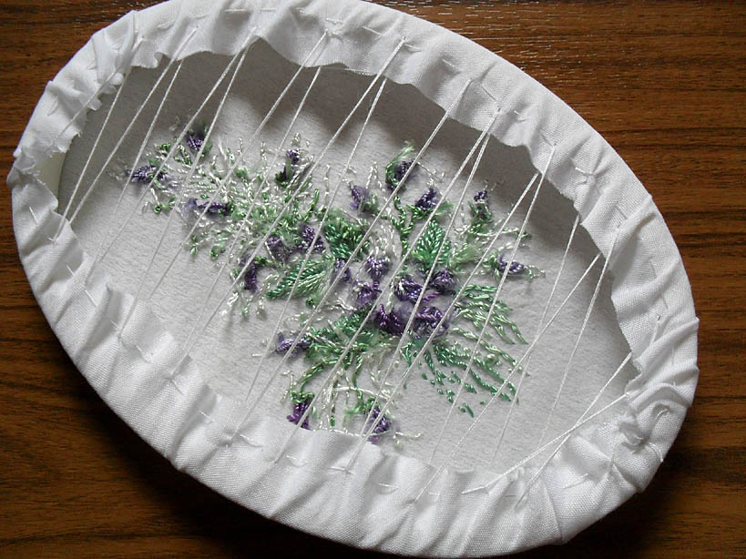 Sew in Love: Tutorial - Framing your work in a flexi-frame