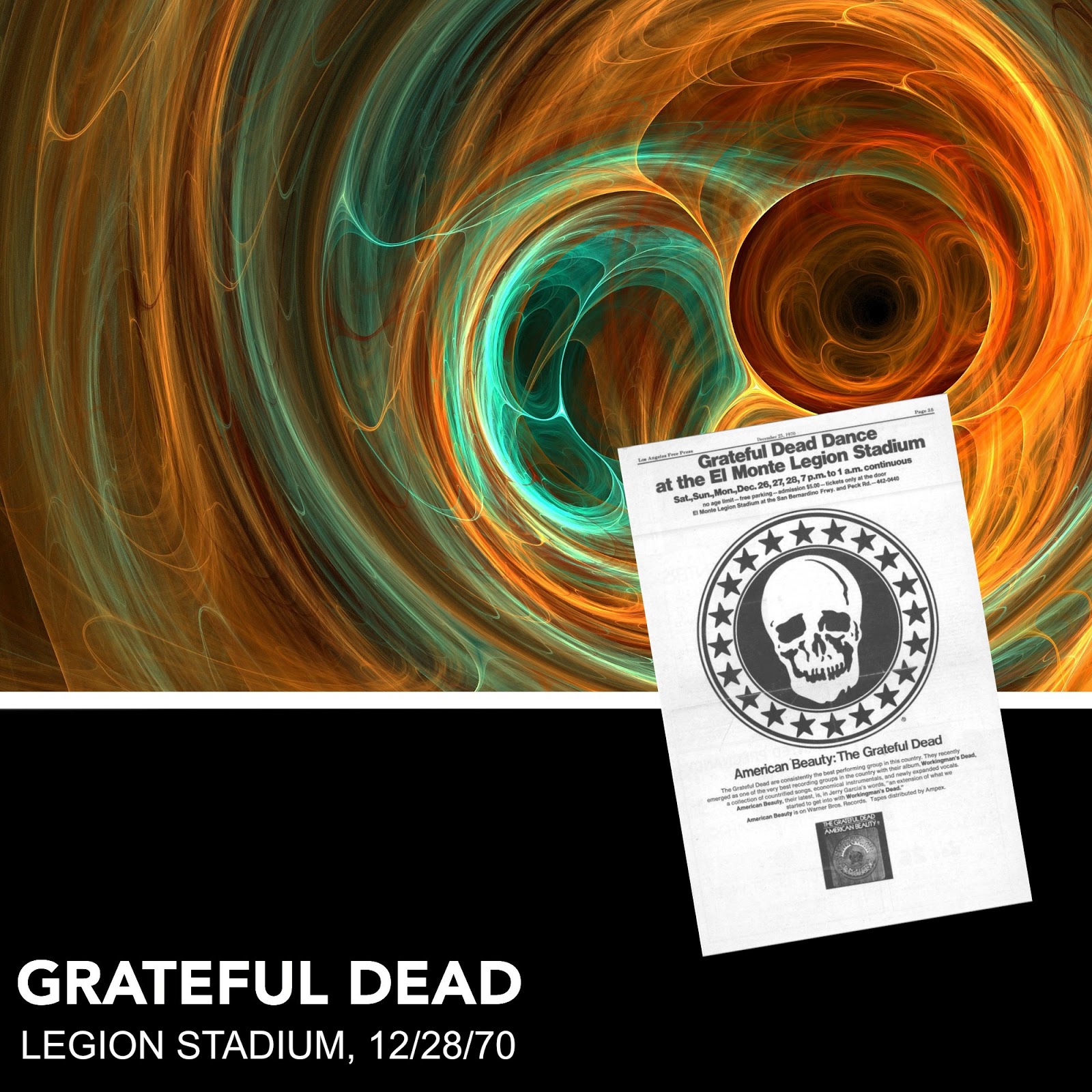 John's Custom Grateful Dead Album Cover Art