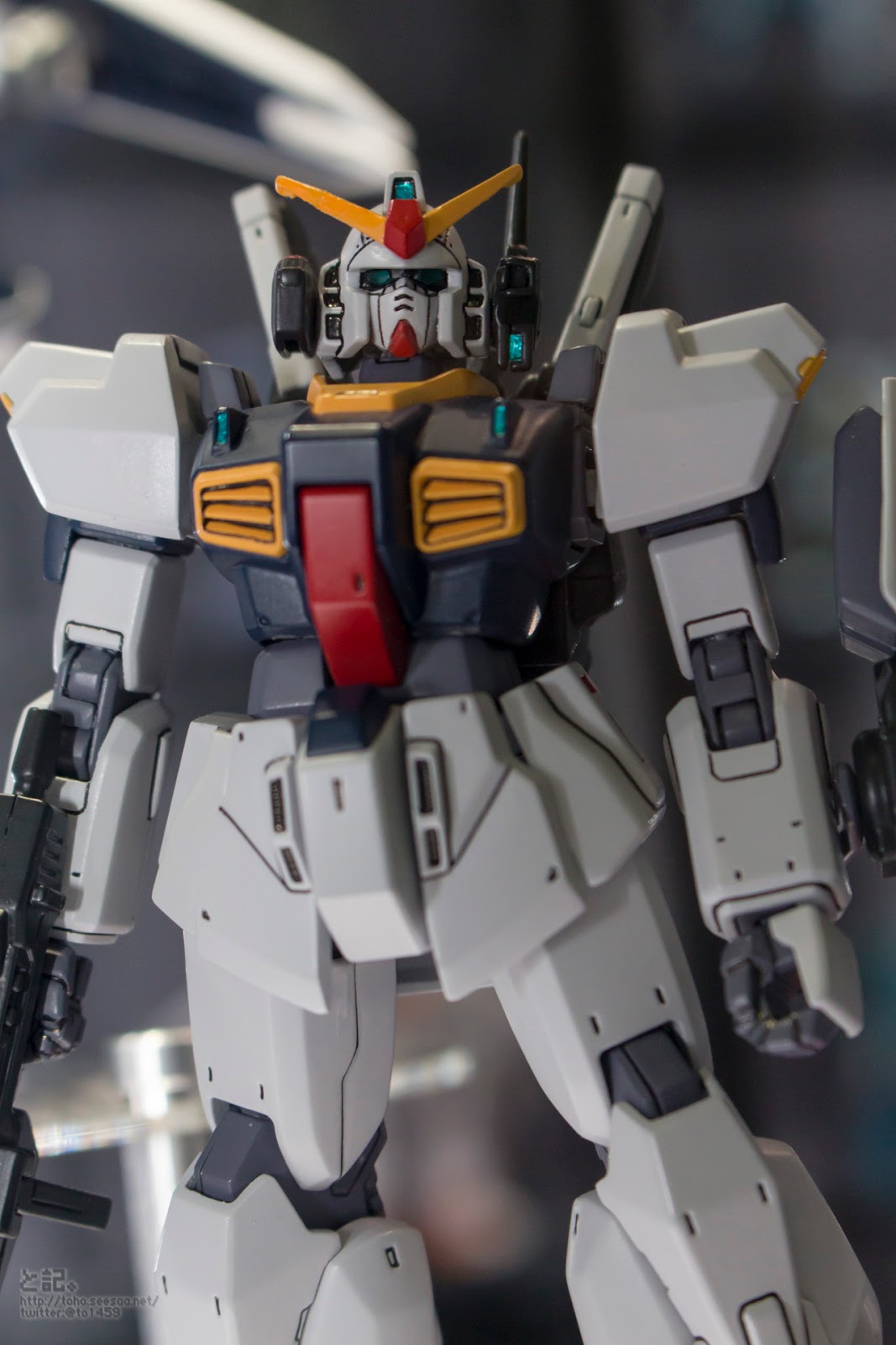 GUNDAM GUY: HGUC 1/144 RX-178 Gundam Mk-II (REVIVE) - On Display @ World Hobby Fair 2015 Summer