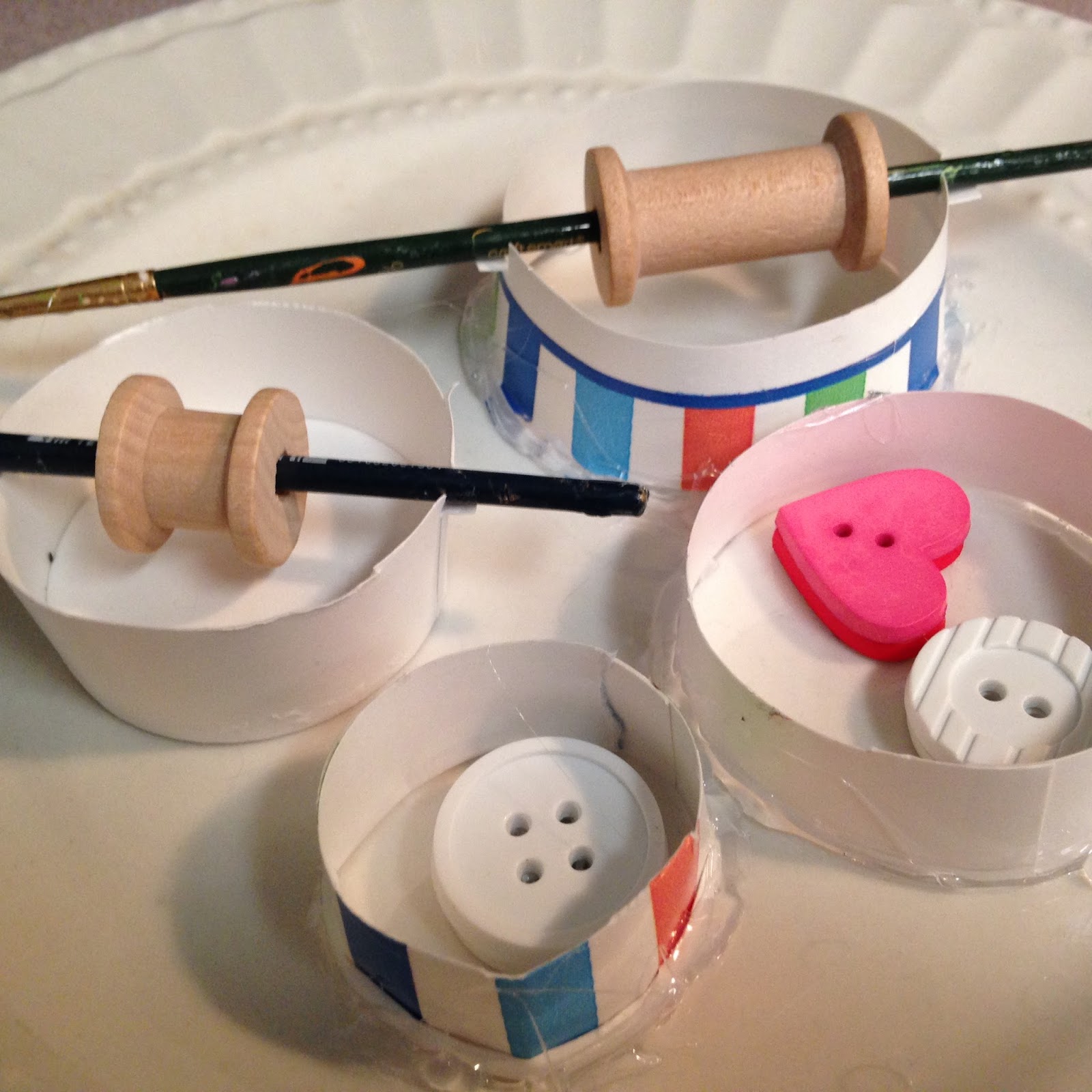 Chocolate Buttons & A Thread Spool Too!