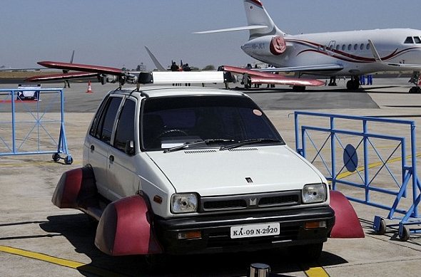 Exclusive Top Pix: Flying Car MADE IN INDIA - Stunning Reality
