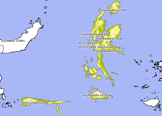 HALMAHERA: KABUPATEN KOTA DI PROVINSI MALUKU UTARA