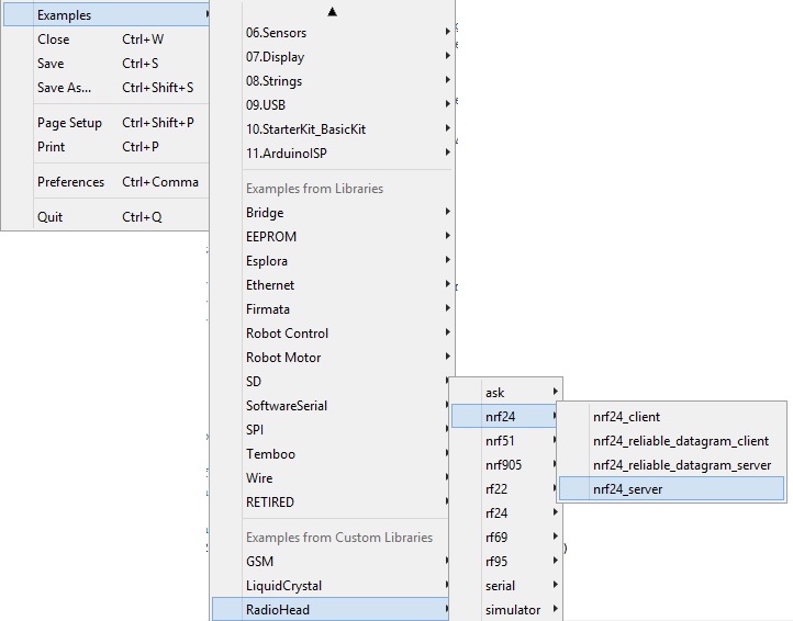 Make it easy!: Arduino Pro mini 3.3v nRF24L01+