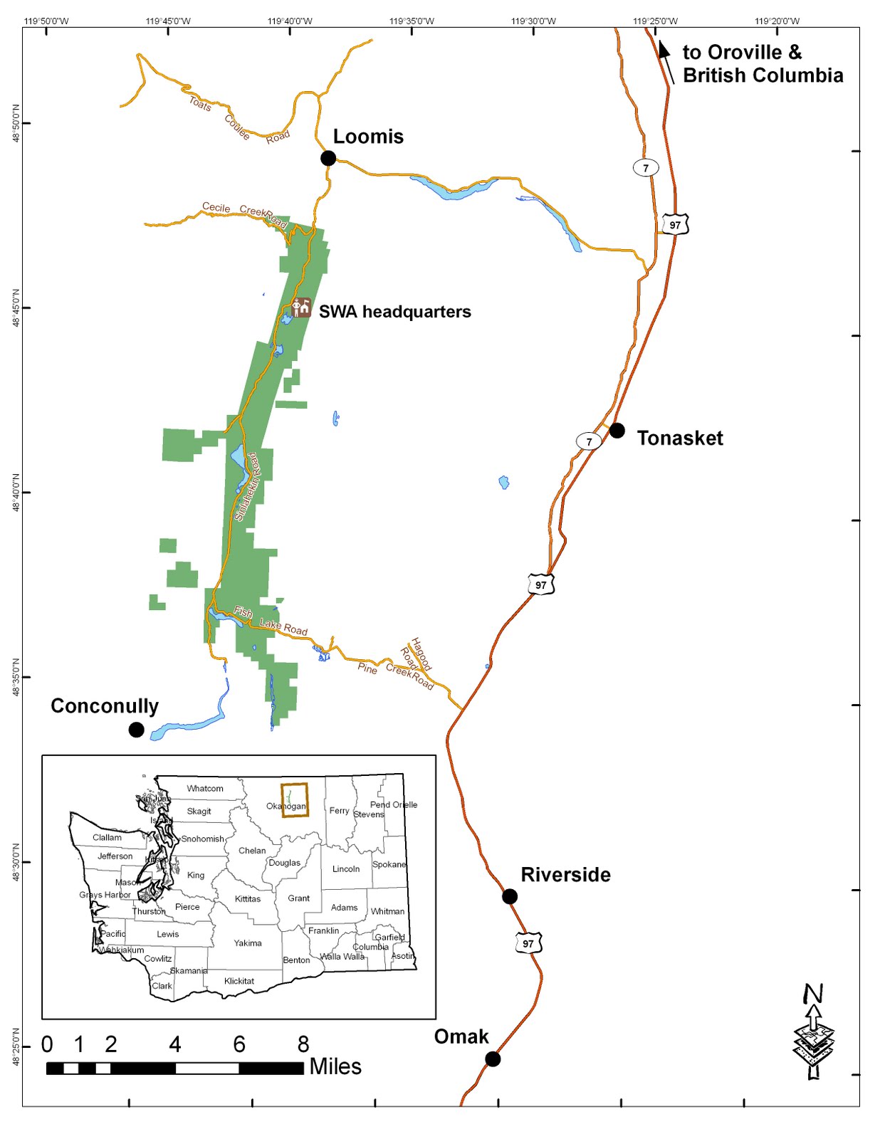 Northwest Butterflies: SWA location