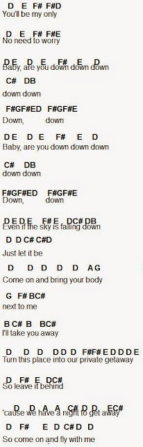Flute Sheet Music: Down