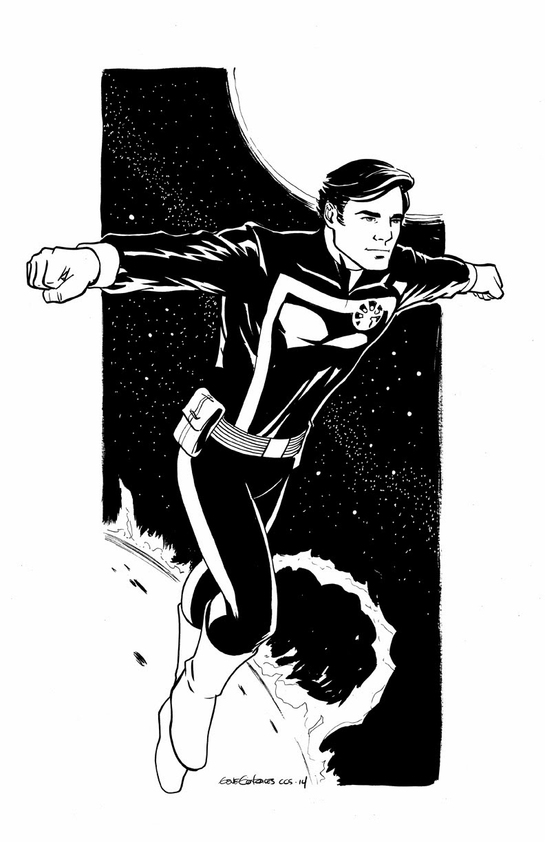 Gene Gonzales' Sketches & Other Silly Stuff: Lar Gand (Mon-El) L.E.G.I ...