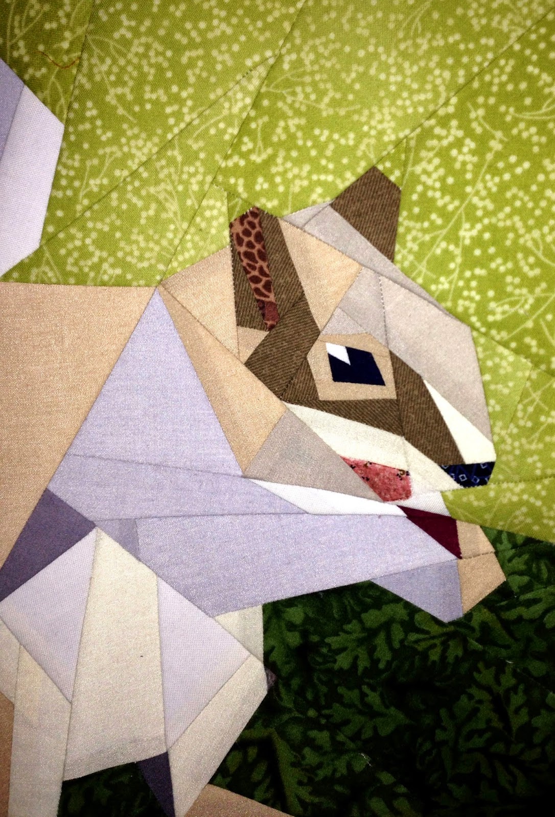 Quilt Art Design: August Paper Piecing BOM '14