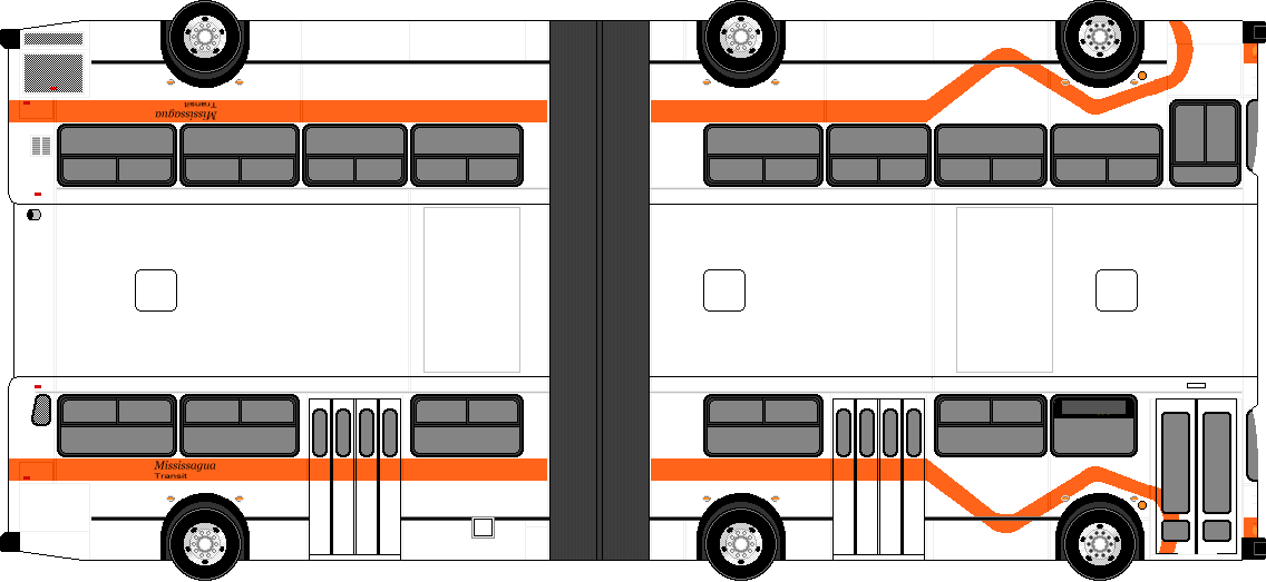 SP. Papel Modelismo: PaperCraft - PaperBus New Flyer D60HF ...