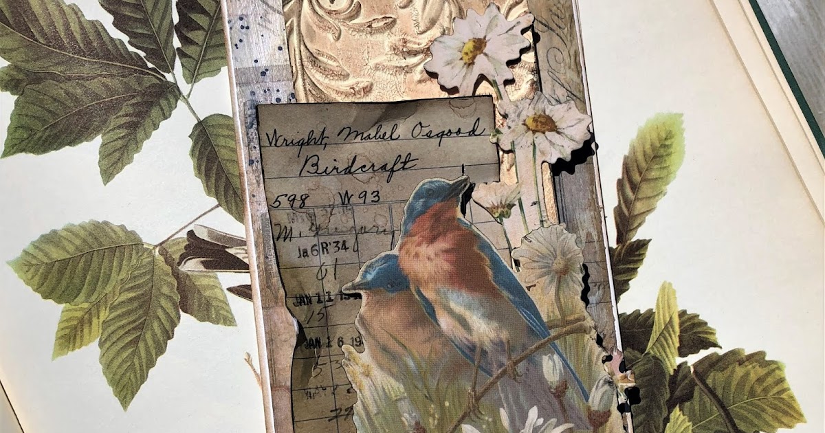 sarascloset: For the Love of Birds--A Vintage Card for Frilly and Funkie