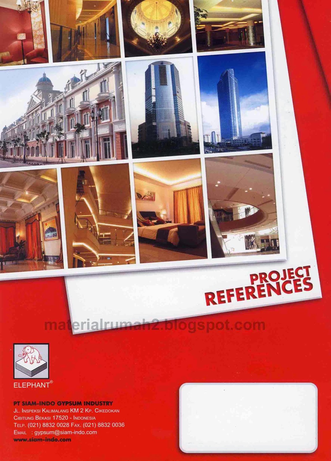 Brosur Katalog ELEPHANT GYPSUM BOARD - Rumah Material