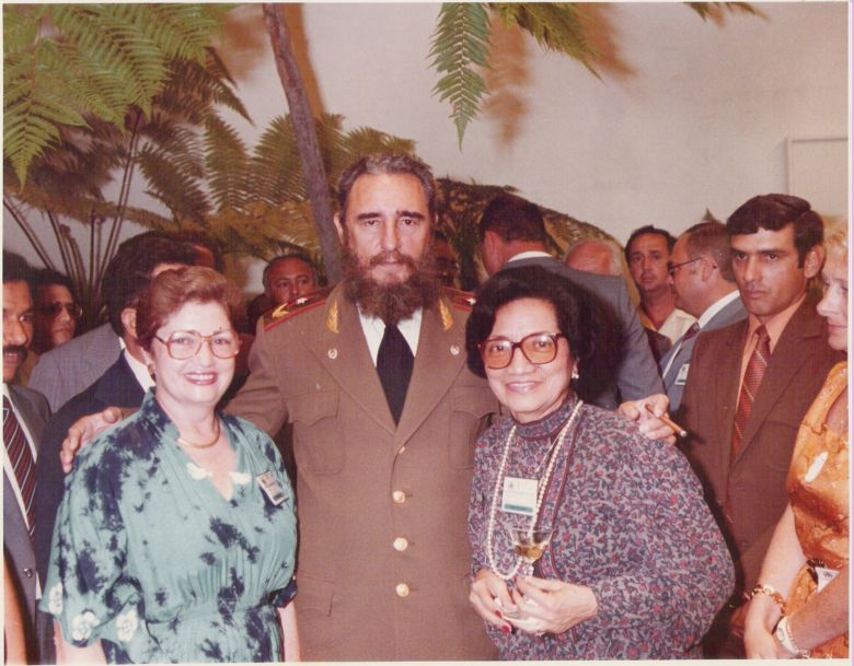 Crónicas guanacas: María Isabel Rodríguez y Fidel Castro