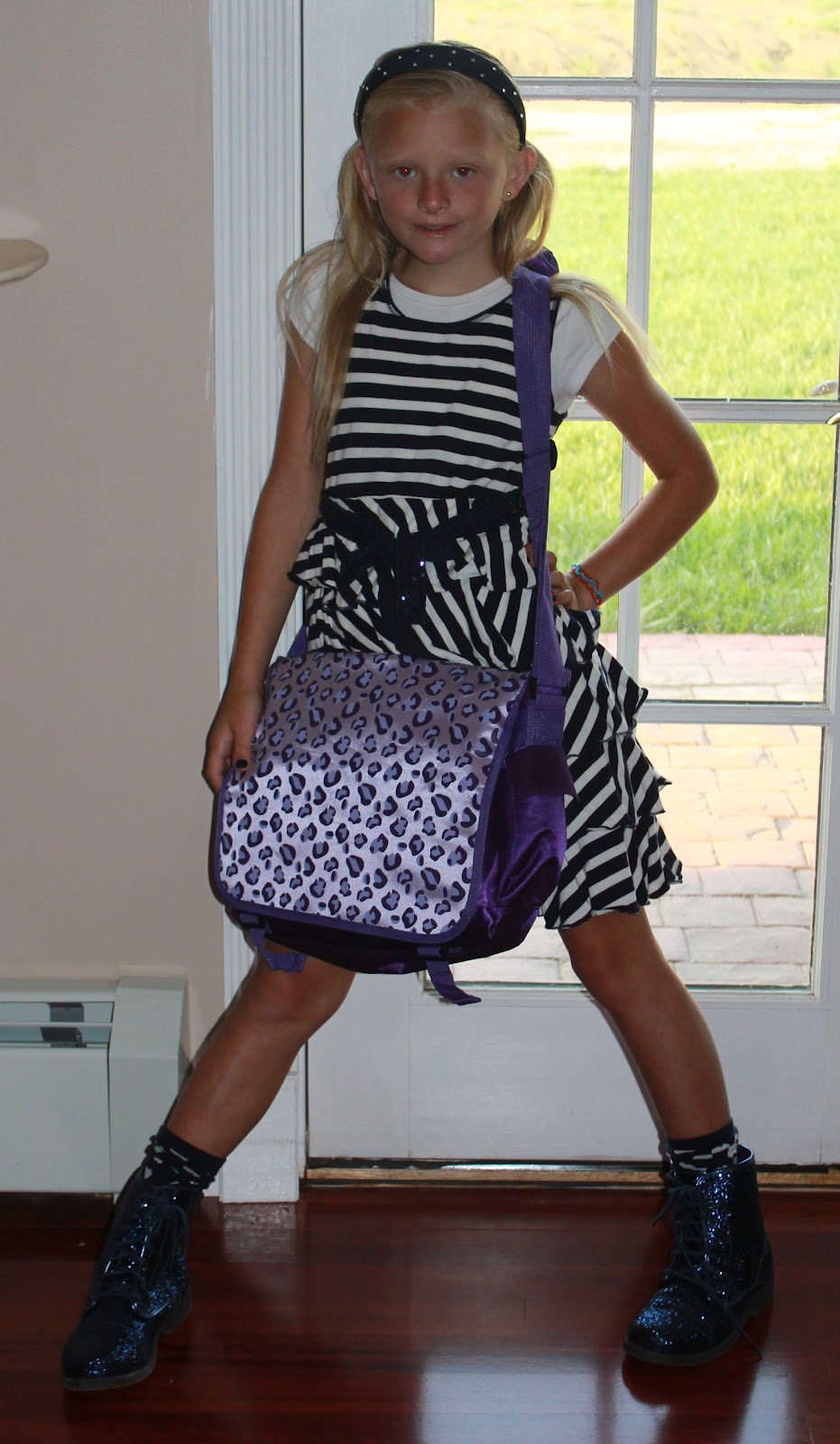 Purple Daisies: My Second Day of 3rd Grade