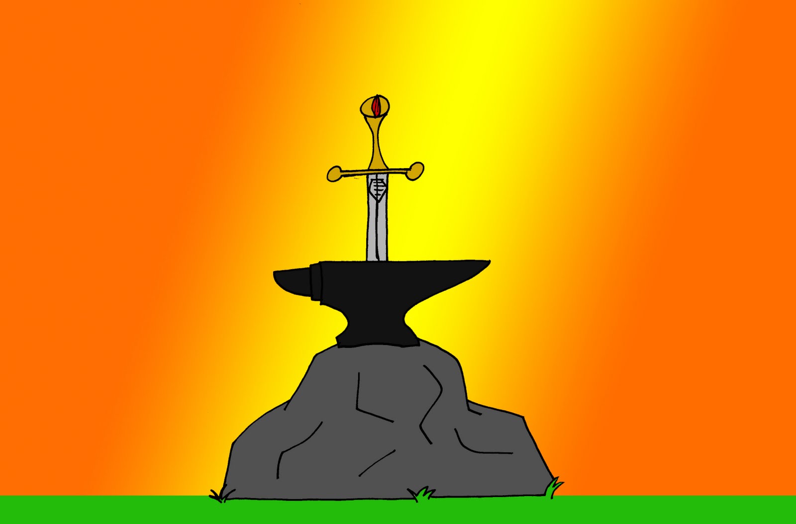 Once Upon a Time and Long Ago...: THE SWORD IN THE STONE