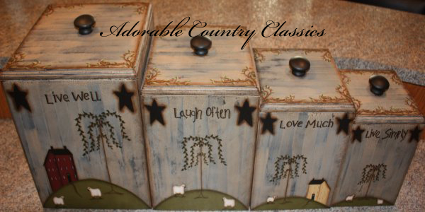 Adorable Country Classics Home Decor & Gifts: Primitive Kitchen ...