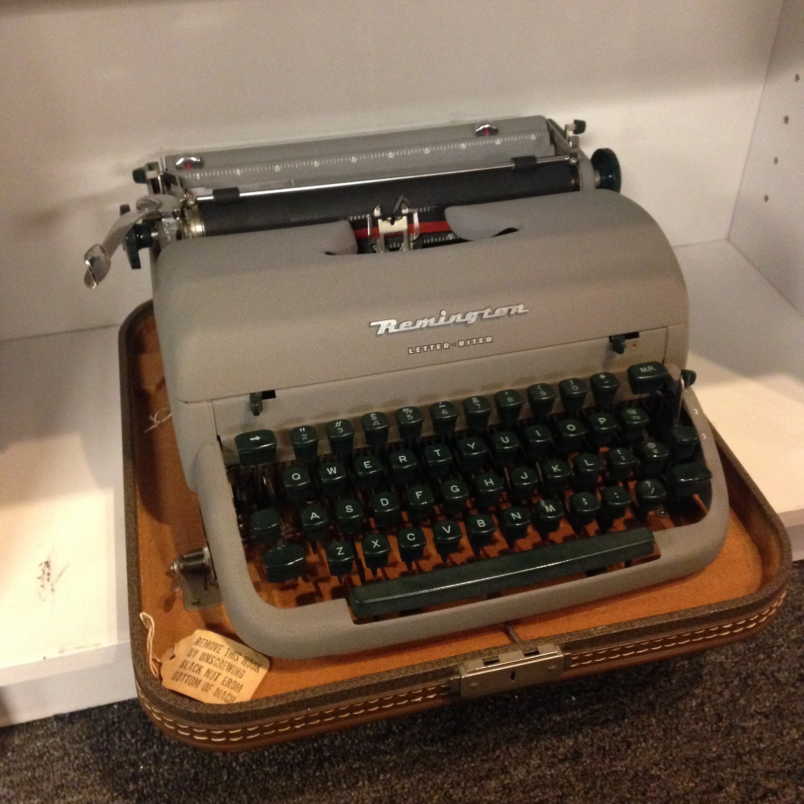 The latest safari and guessing game/ /THE TYPEWRITER REVOLUTION