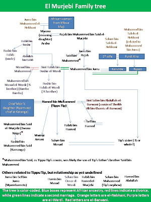 The Azanian Sea: Tippu Tip's family tree