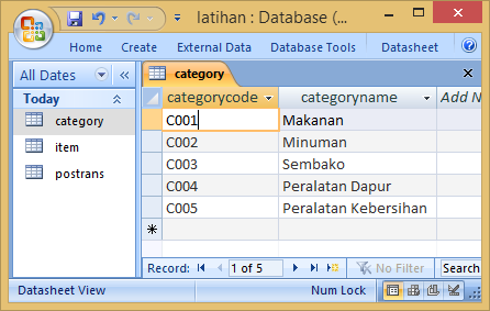 VB6 Ms. Access: Menampilkan List Table yang ada Pada Database Access - Part 1