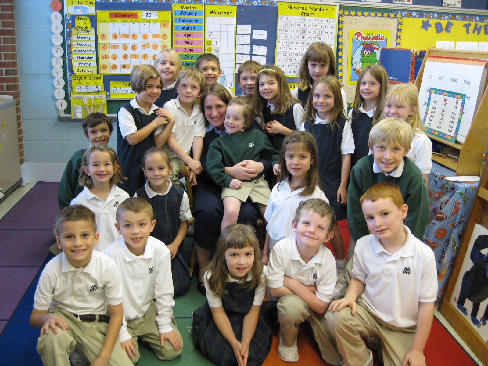 the spirit of charity: Back to School at Mother Seton School