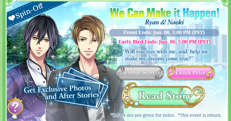 Otome Otaku Girl: Shall we date?: Love Tangle + We Can Make it Happen ...