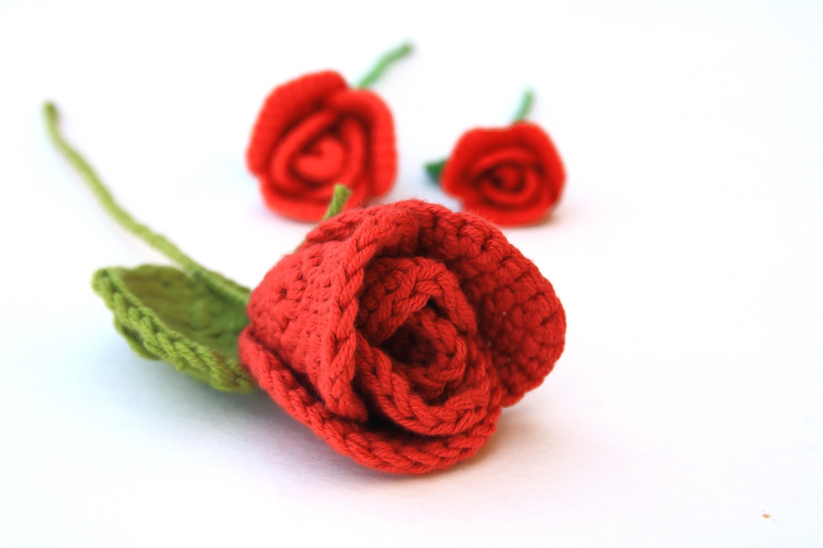 El blog de Dmc: Patrón de ganchillo de rosas