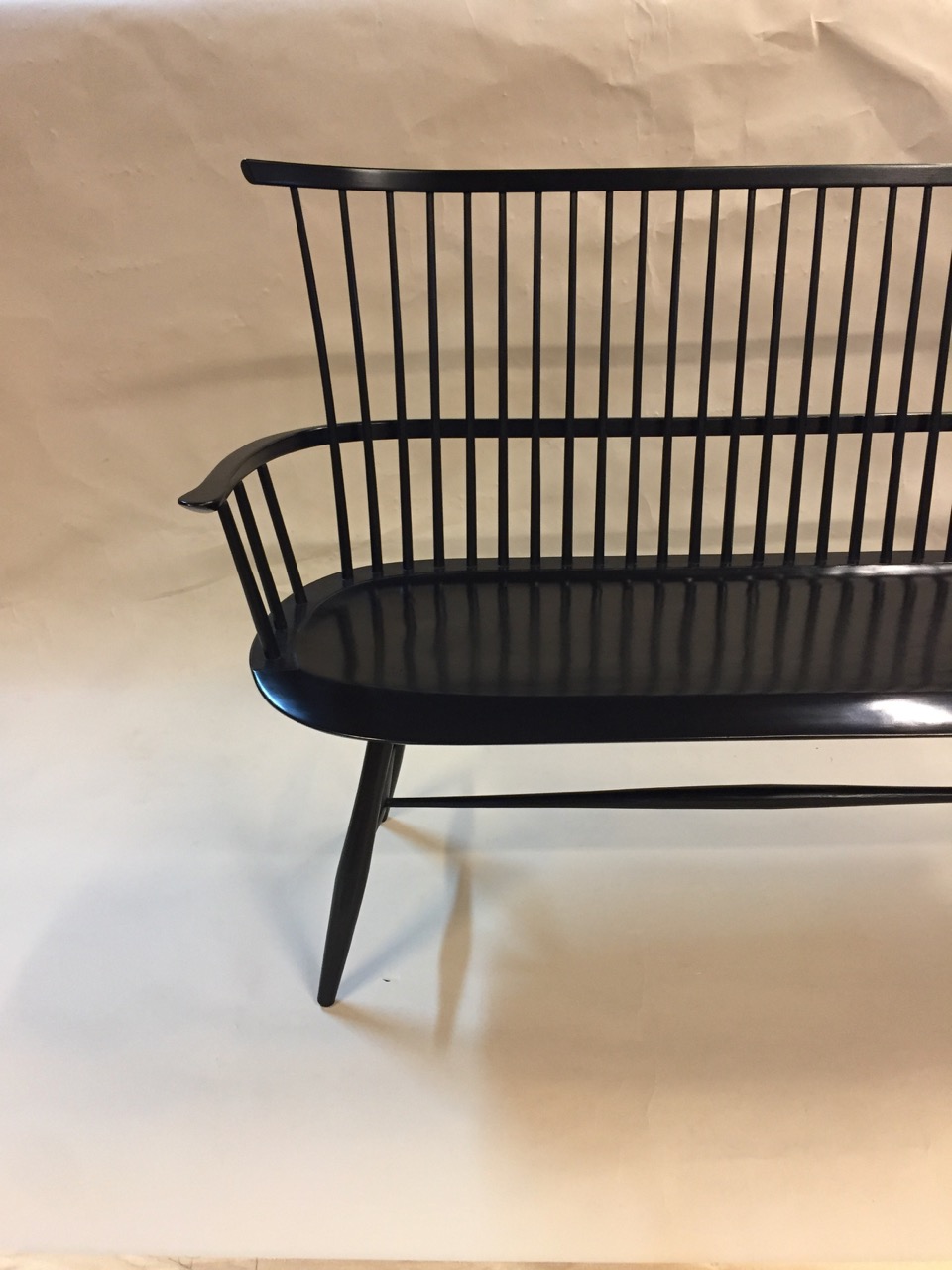 What's New at TimothyClark.com: Contemporary Windsor Bench with Arms