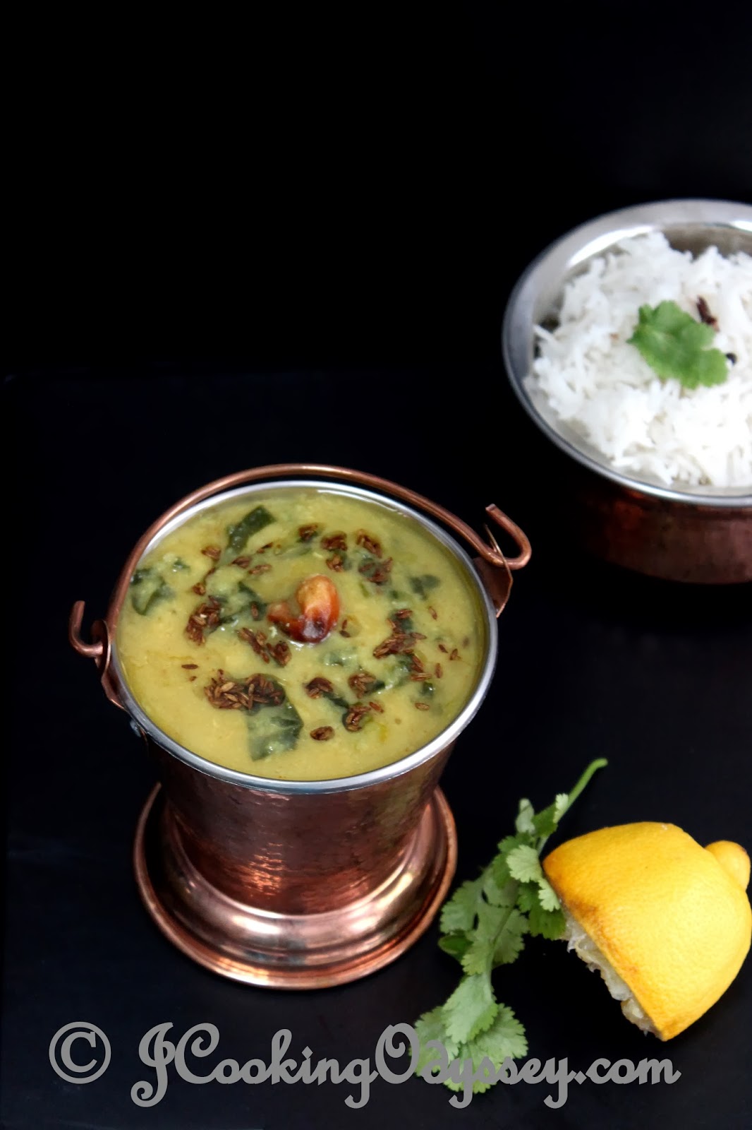 Adraki Masoor aur palak Daal - Ginger, Red Lentil Spinach Soup | J ...