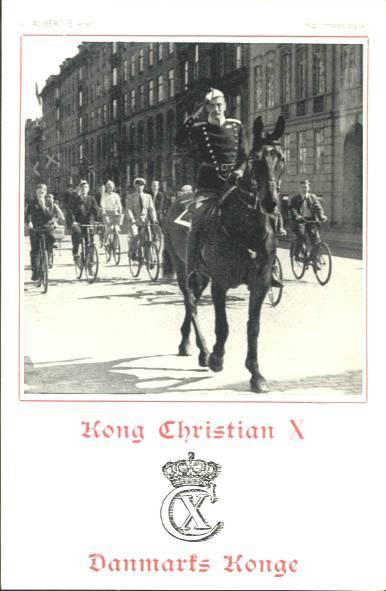 Valby og København, før og nu: Kong Christian X til Hest i København ...