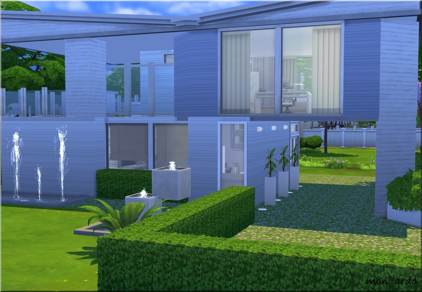 Arda Sims: Modern House - TS4
