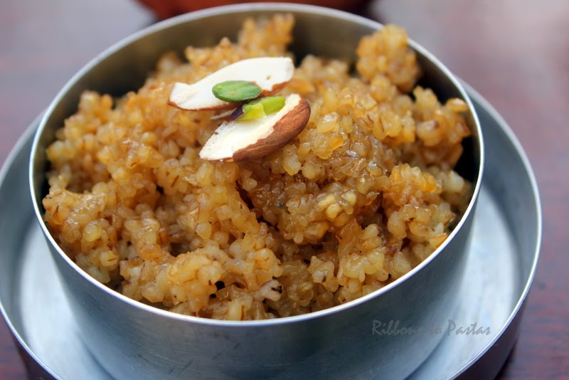 Rajasthani Laapsi - Ribbons to Pastas