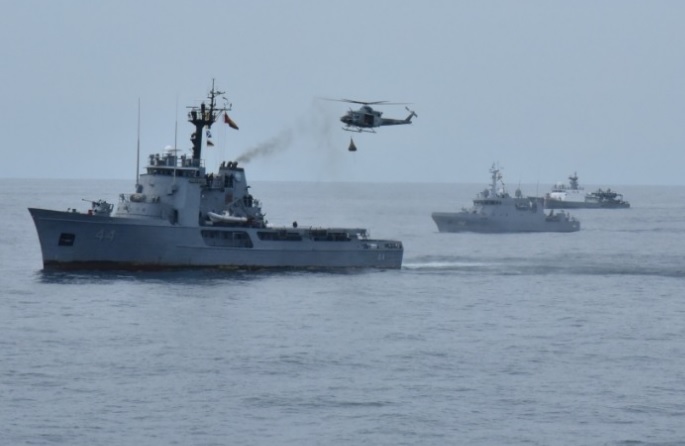 La Armada de Colombia adelantó los ejercicios navales combinados ODIN ...