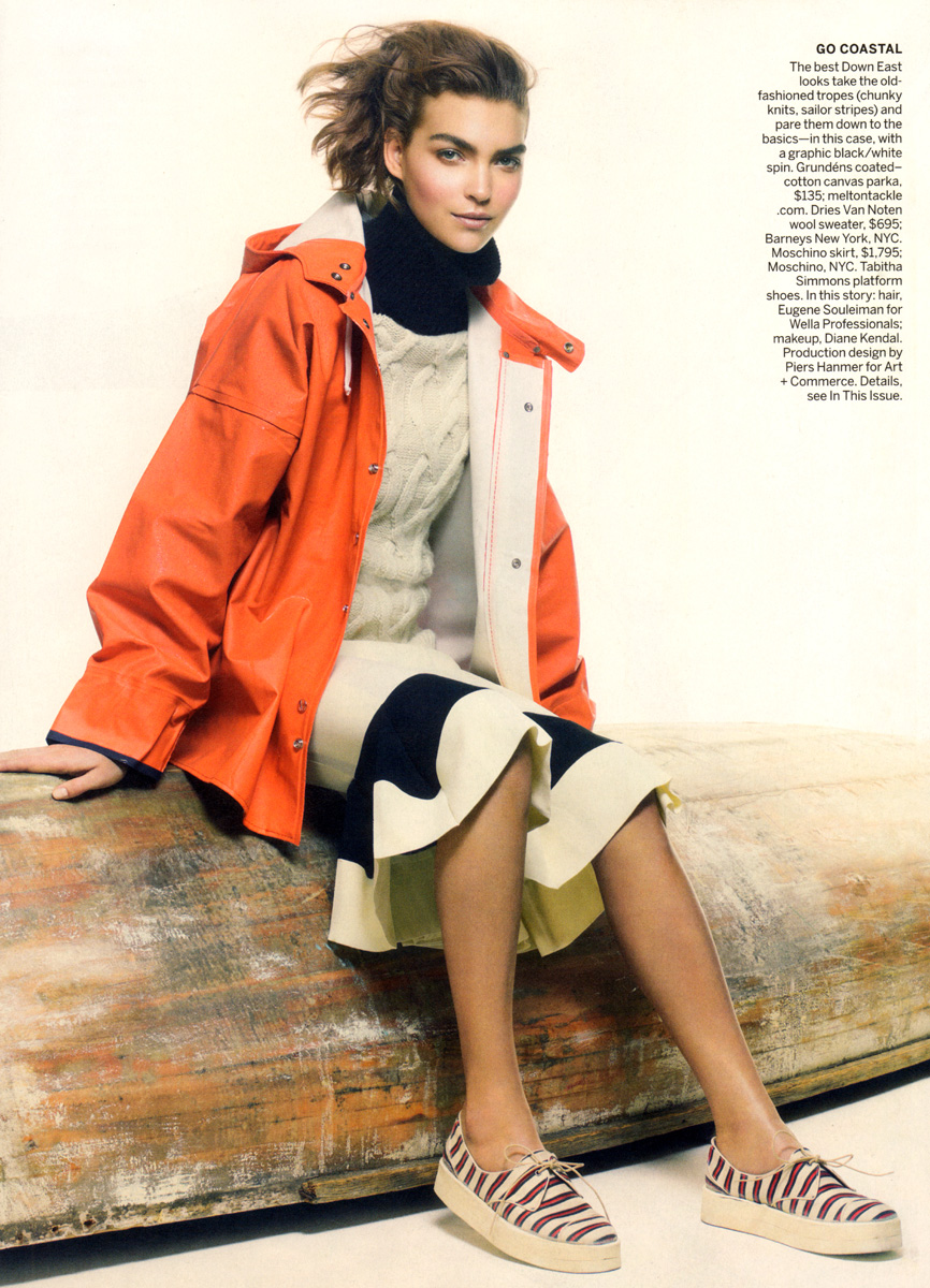 Arizona Muse Vogue Photo Shoot Pics For 2011 June Magazine